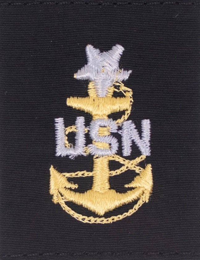 Chief Cold Weather Parka Tab Insignia Enlisted – The Boatswain's Mate ...